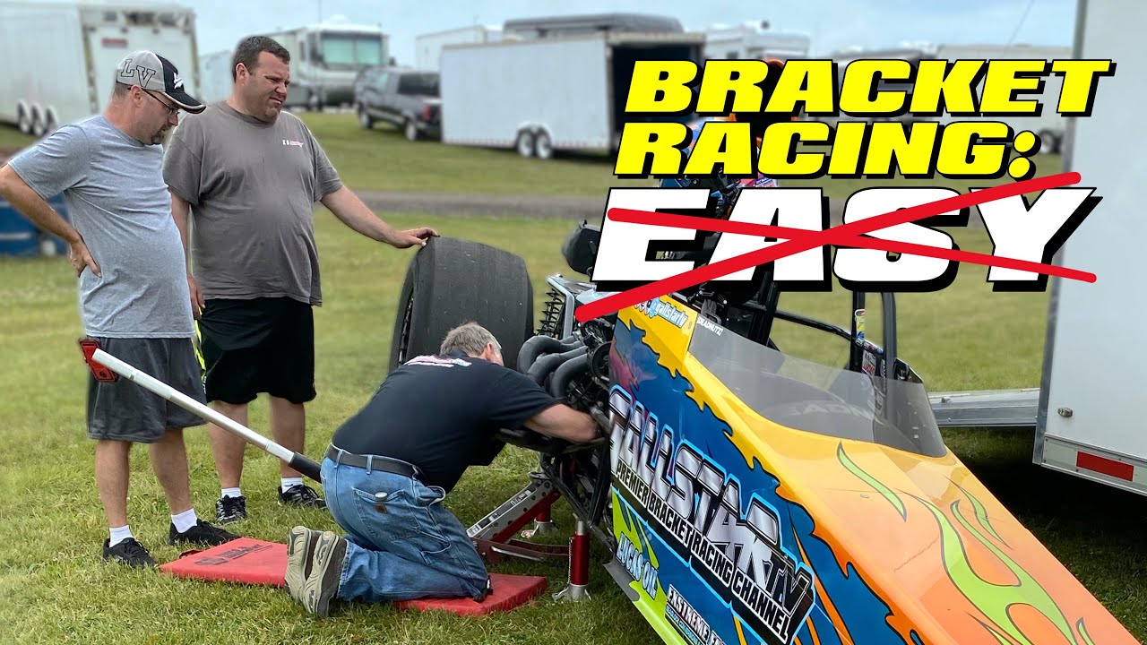 BRACKET RACING (this 💩 is hard...) - YouTube