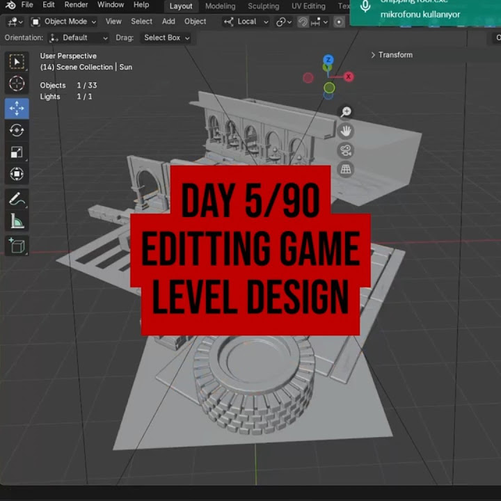 #blender #b3d #timelapse #gamedesign #games #gamedevblog #shorts #leveldesign #gavziagames # ...