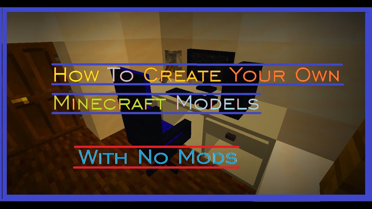 How To Create Minecraft Display Entity Model In Minecraft No Mods - YouTube