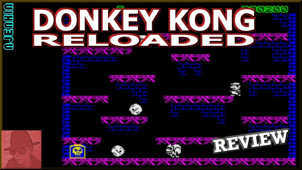 Donkey Kong Reloaded : Homebrew from 2013 - on the ZX Spectrum 48K ...