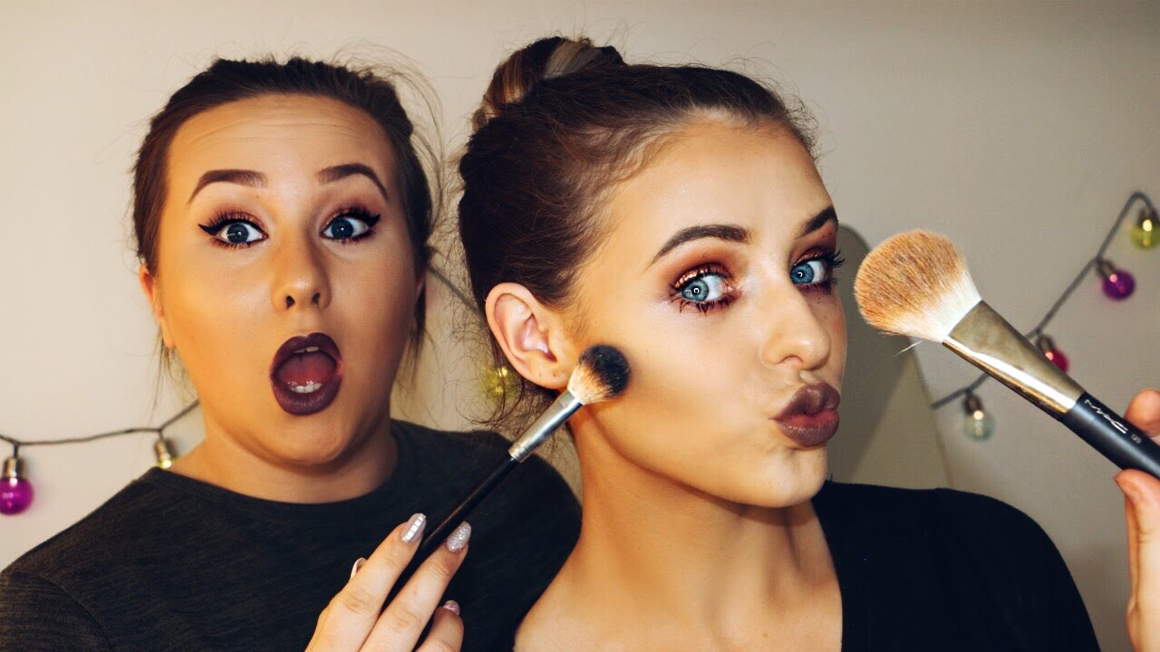 BEST FRIEND DOES MY MAKEUP + Q&A!!! - YouTube