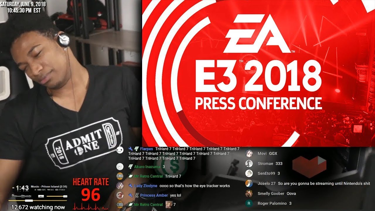 EA E3 2018 Puts Etika To Sleep - YouTube