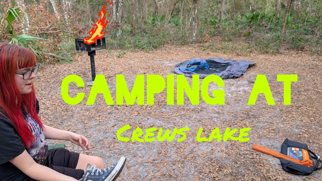 Camping Adventures at Crews Lake Park - YouTube
