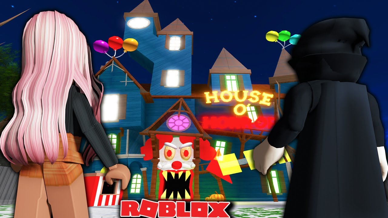 WE ENTERED THE HOUSE OF HORROR 🎈... | Roblox Obby - YouTube
