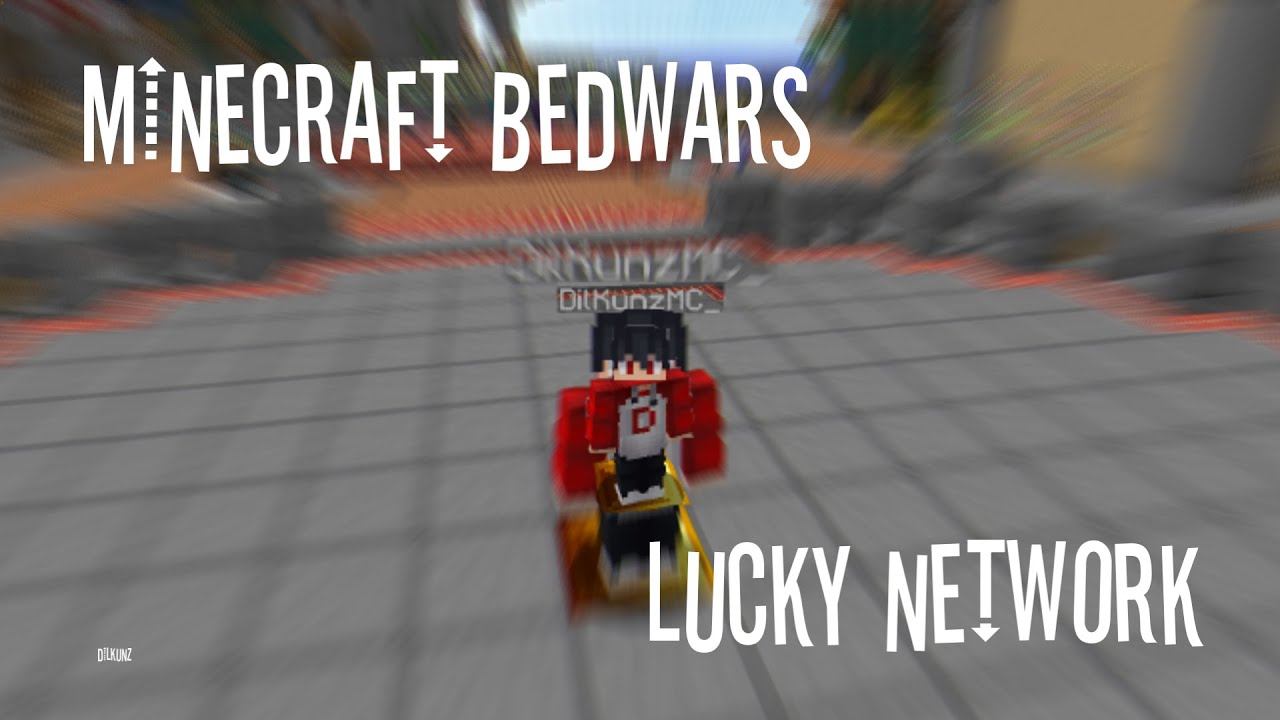 playing minecraft bedwars | LuckyNetwork - YouTube