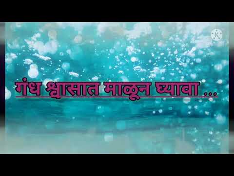 Mazi tuzi Reshimgath Title Song with lyrics 🎧😍