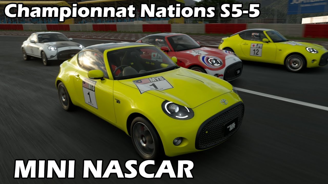 Mini Nascar - Championnat Nations S5-5 - GT Sport (serveur Asie) - YouTube