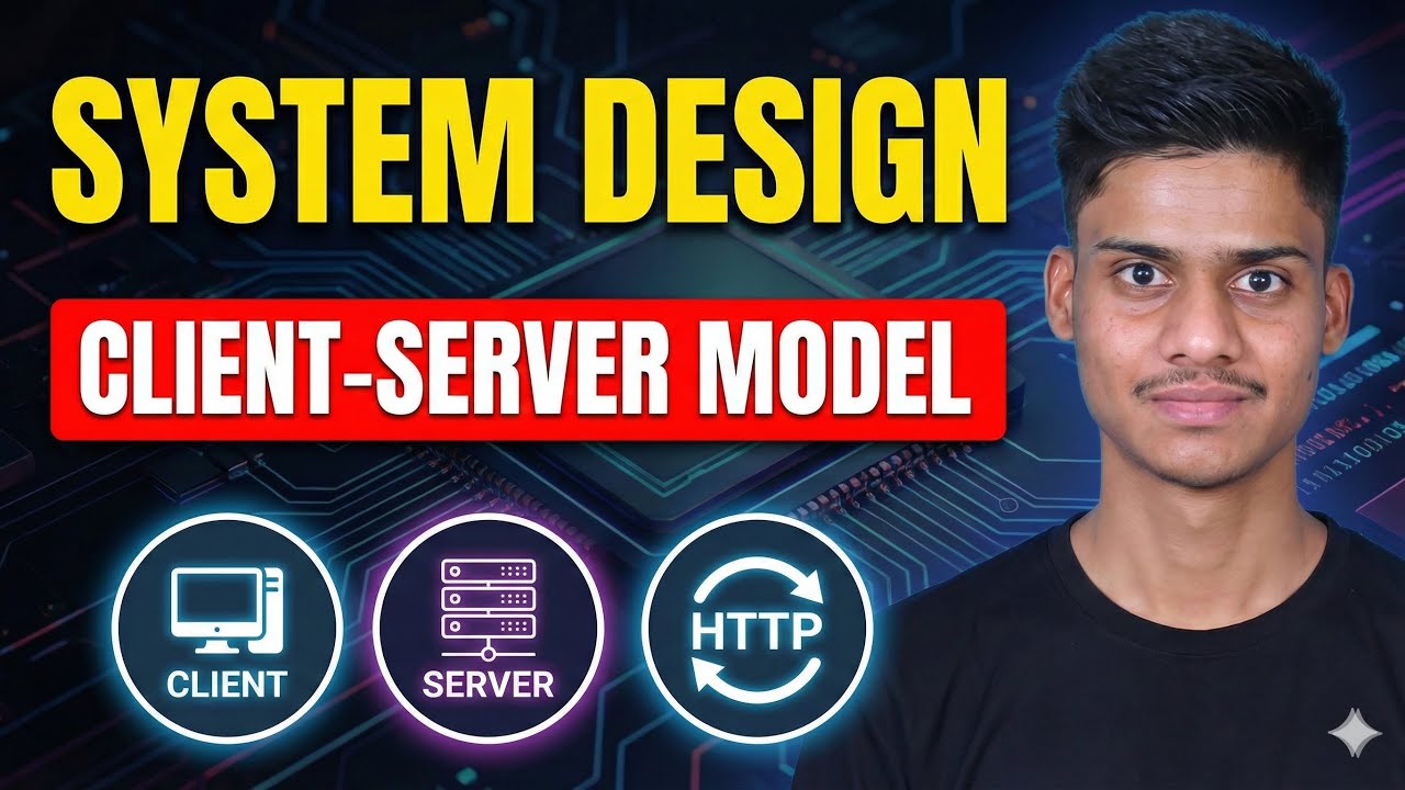 5. Client-Server Model in System Design Explained | Backend ...