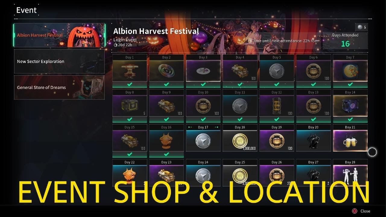 Halloween Event Shop Location and What Is Available - The First ...