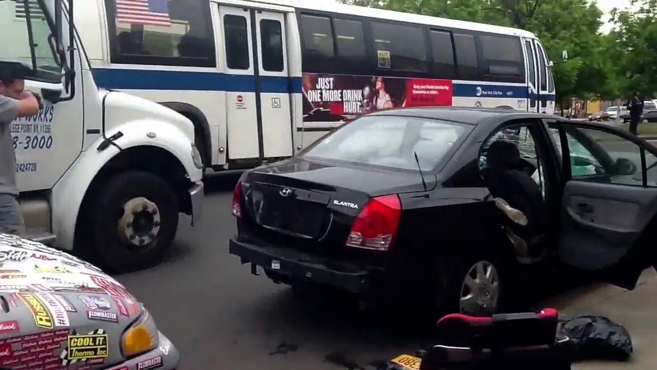 MTA New York City Bus: 1998 Nova Bus RTS-06 #4917 on the Q85 - YouTube