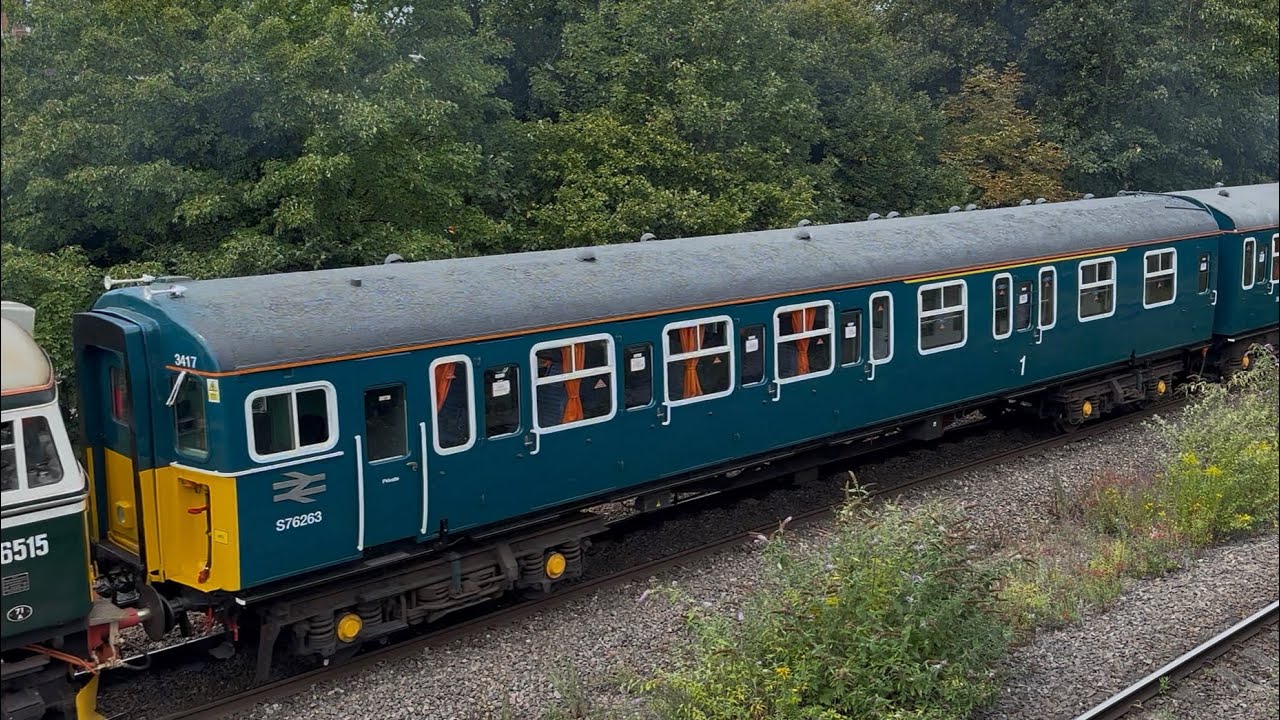 Leicester South epic trains 50008 66192 66727 66572 66764 66710 66719 ...