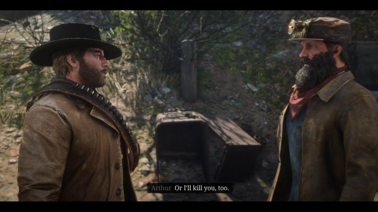 Rdr2 Arthur Cold 🥶Leave The Boy Alone Arthur Saves The Boy - YouTube