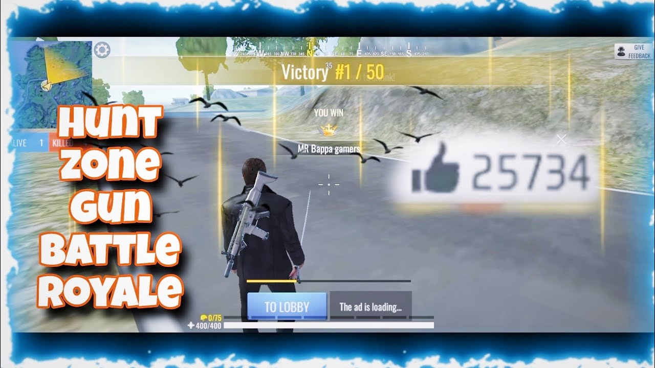 hunt zone gun battle royale gameplay - YouTube