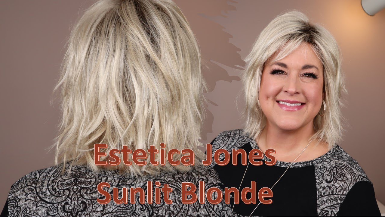 Estetica Jones in SUNLIT BLONDE | BRAND NEW COLOR in this beloved shag ...