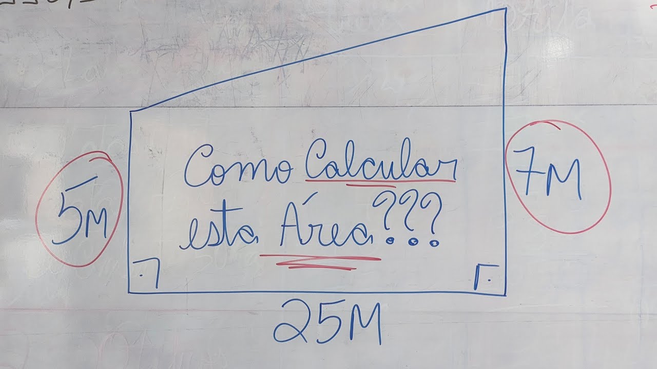 Como calcular área de terrenos regulares, irregulares e com barranco ...