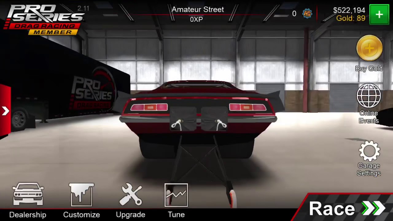 Pro Series Drag Racing Pro Mod Camaro 5.36 ( Build & Tune) - YouTube