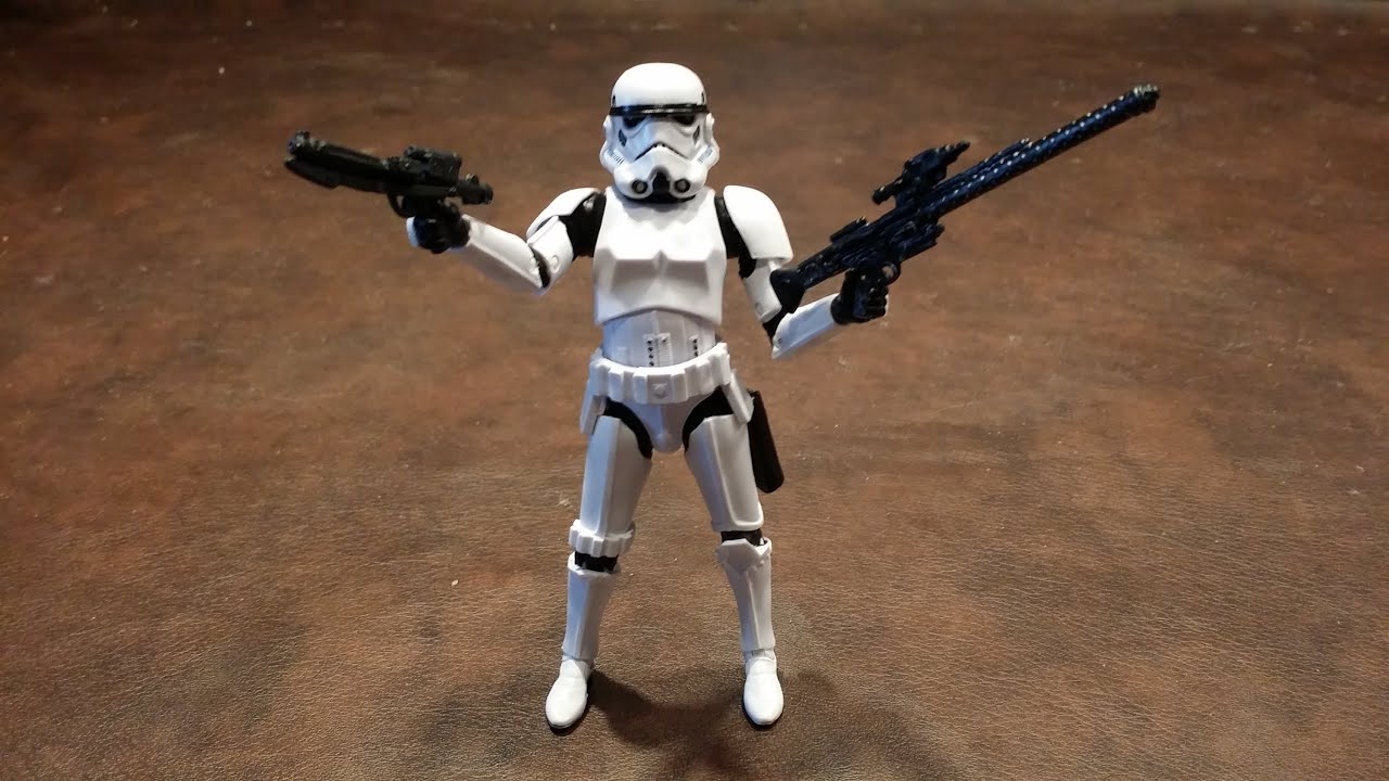 Star Wars The Black Series 6 Inch Scale Stormtrooper 1080p HD Figure ...