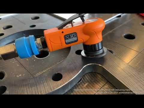 Sheet Metal Machines: BEVELER USA B2 AIR Deburring Hand Held System