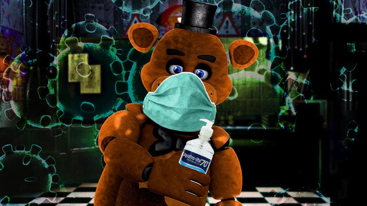 O ANIMATRONIC FREDDY PEGOU O CORONA VÍRUS ! ( Animatronic Five Nights ...