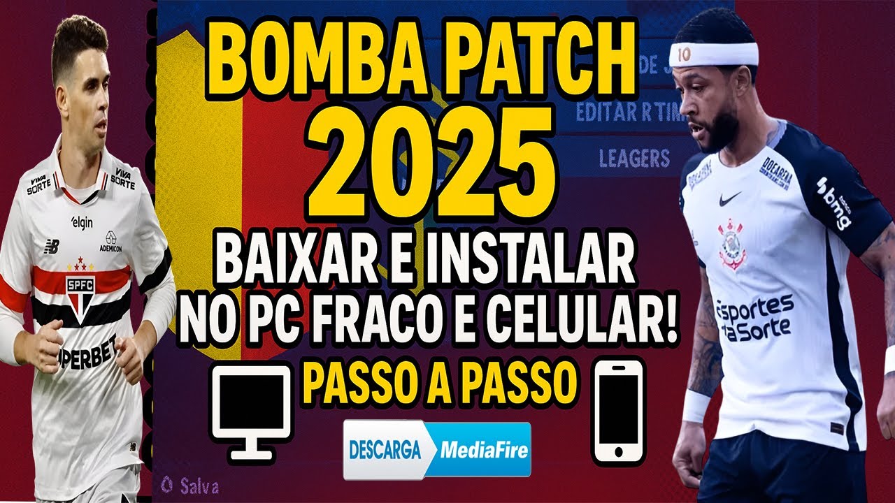 🎮 BAIXAR BOMBA PATCH 2025 GRÁTIS! (PC e Android) - Tutorial Atualizado Sem Vírus! (ISO PS2 OPL ...