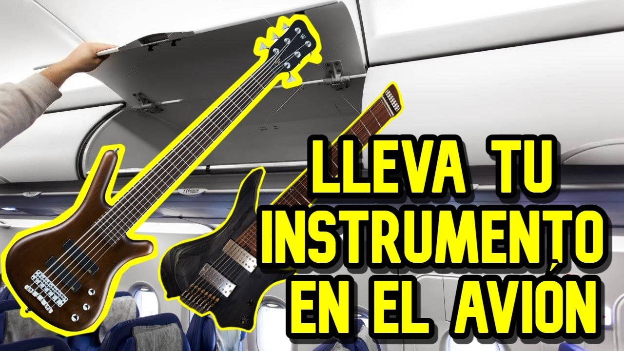 Como VIAJAR con tu INSTRUMENTO en el AVIÓN - YouTube