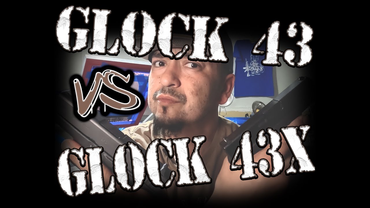 Glock 43 VS Glock 43X What's the difference? - YouTube
