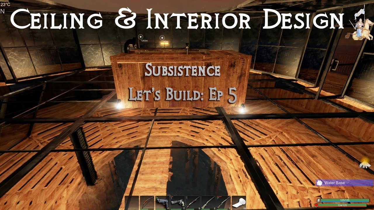 Ceiling & Interior Design | Subsistence Let's Build | Episode 5 | Alpha ...