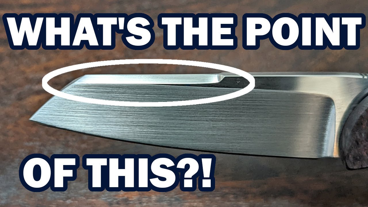 The Purpose of Swedges on Knife Blades - Knife Design Deep-Dive - YouTube