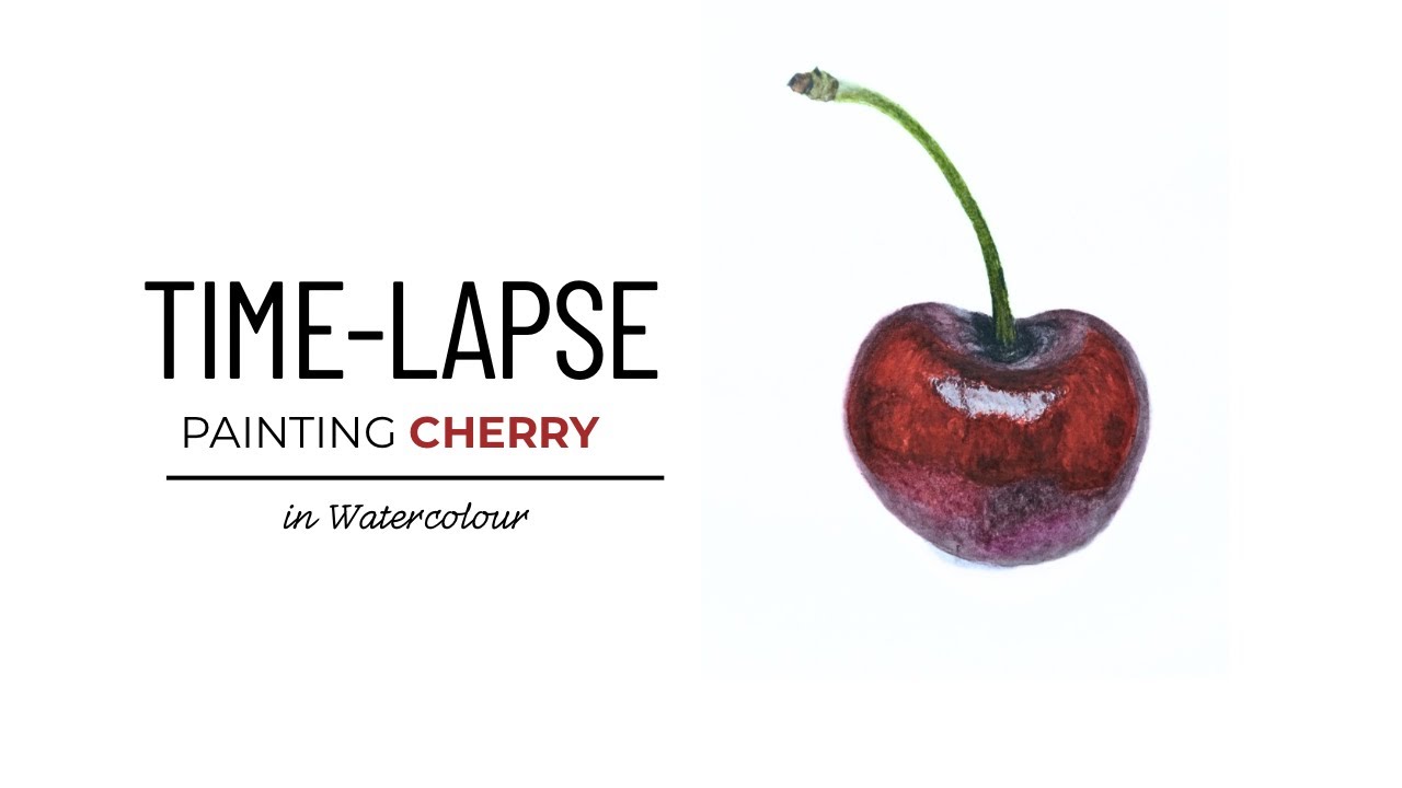 Painting Cherry Practice| Timelapse - YouTube