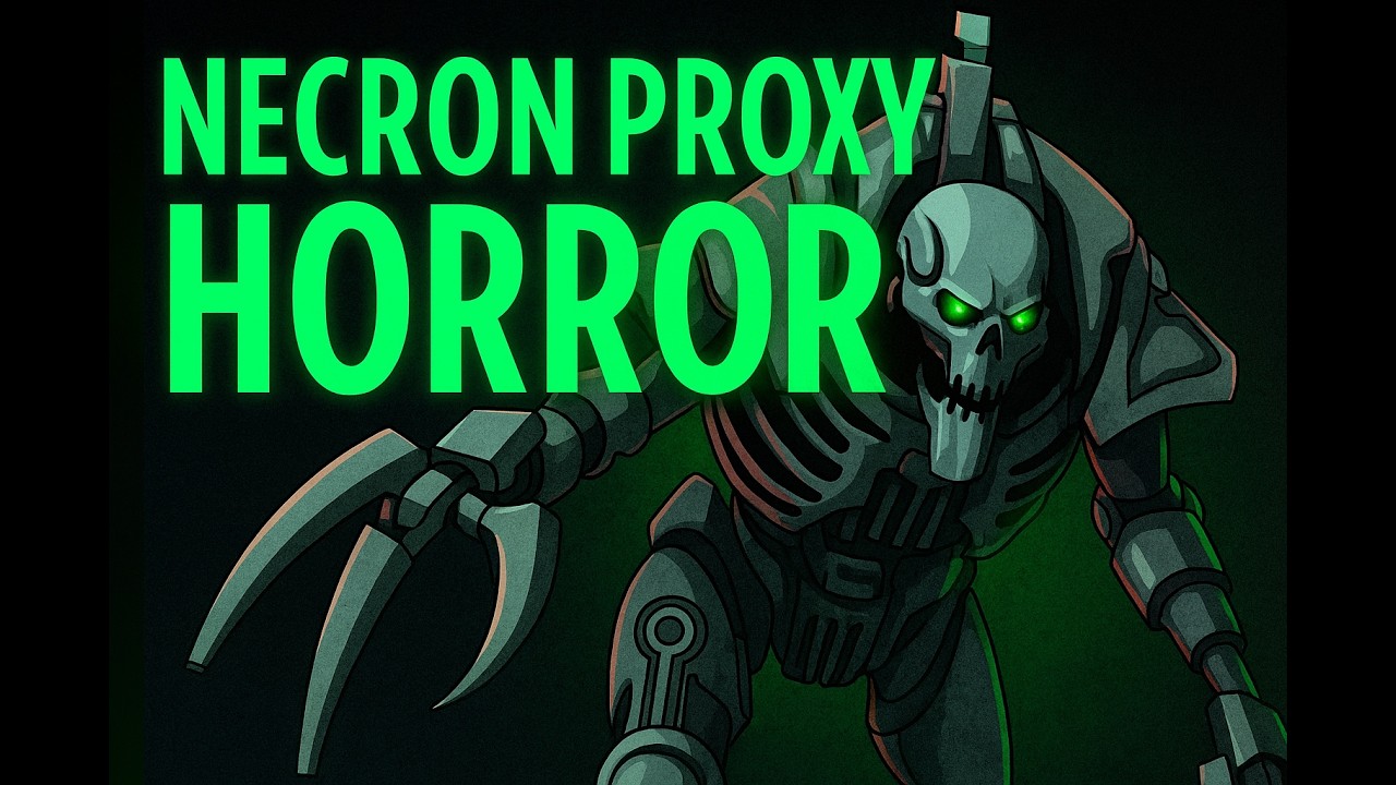Wargame Exclusive Necron Proxy Flayed Ones Review - YouTube