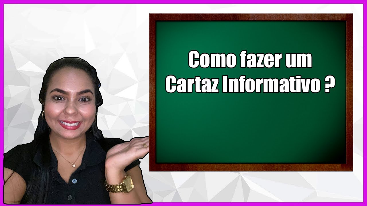 Cartaz De Escrita Informativa