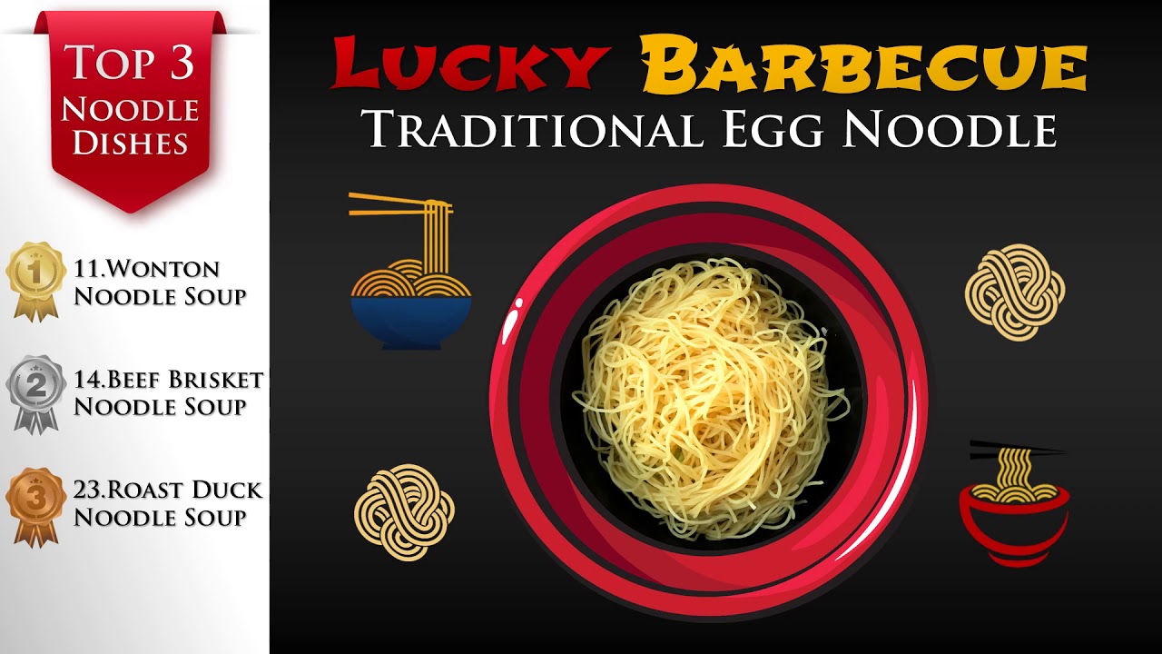 Lucky Barbecue & Noodle House Bellevue - Thursday Noodles - YouTube