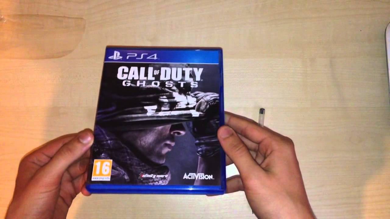 PS4 Unboxing Call Of Duty Ghosts (UK Version) - YouTube