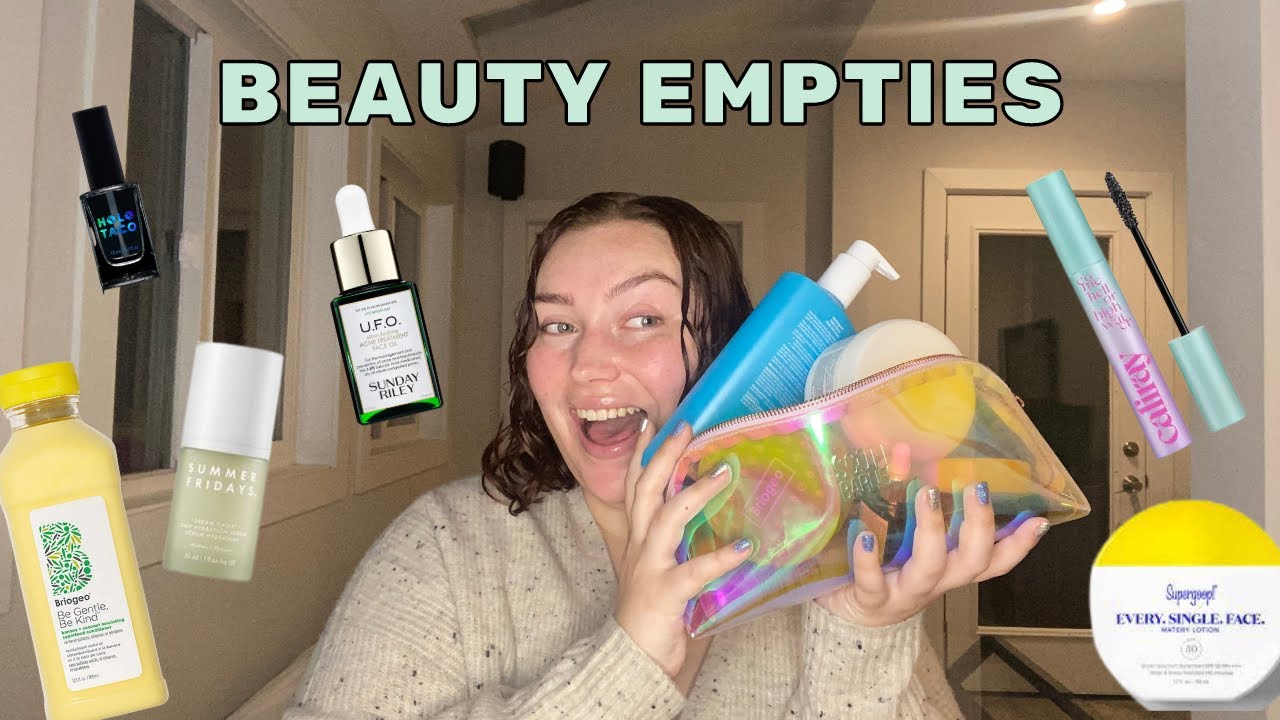 Beauty Empties! Summer Fridays, Supergoop, Briogeo & More! - YouTube