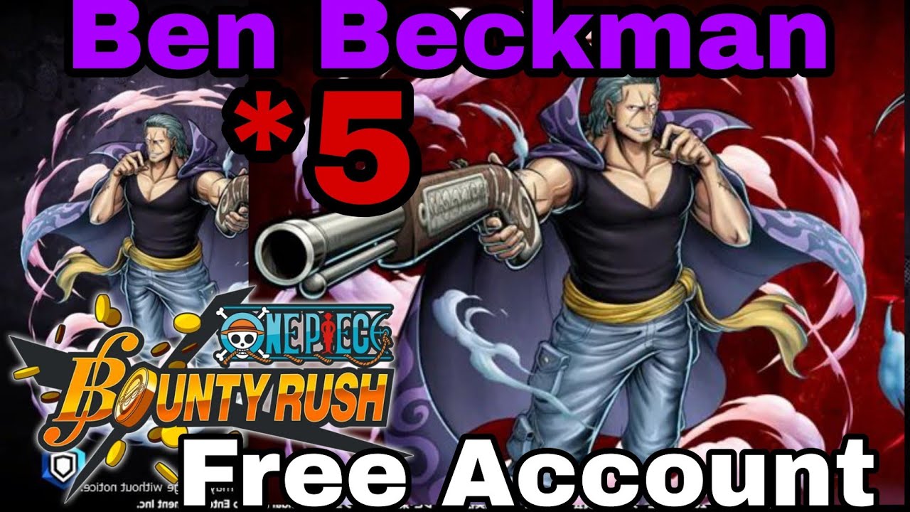 [ Ben Beckman *5] Bagi Bagi Akun OPBR | One Piece Bounty Rush - YouTube