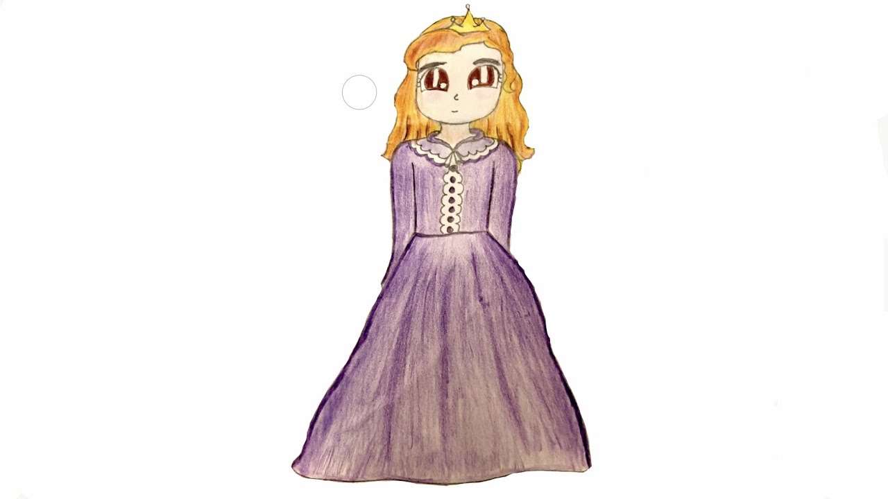 How to Draw a Beautiful Princess | Really Easy | BEAUX CRAFT WORLD ...