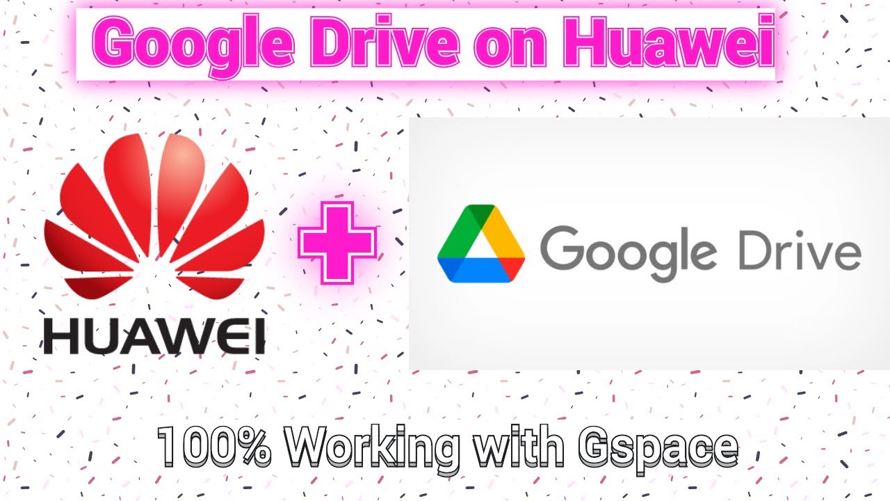 How to install Google Drive on Huawei phones - YouTube