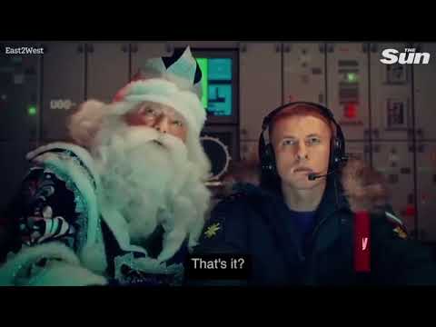 No fcking Santa Claus in Russia. We have our Ded Moroz!