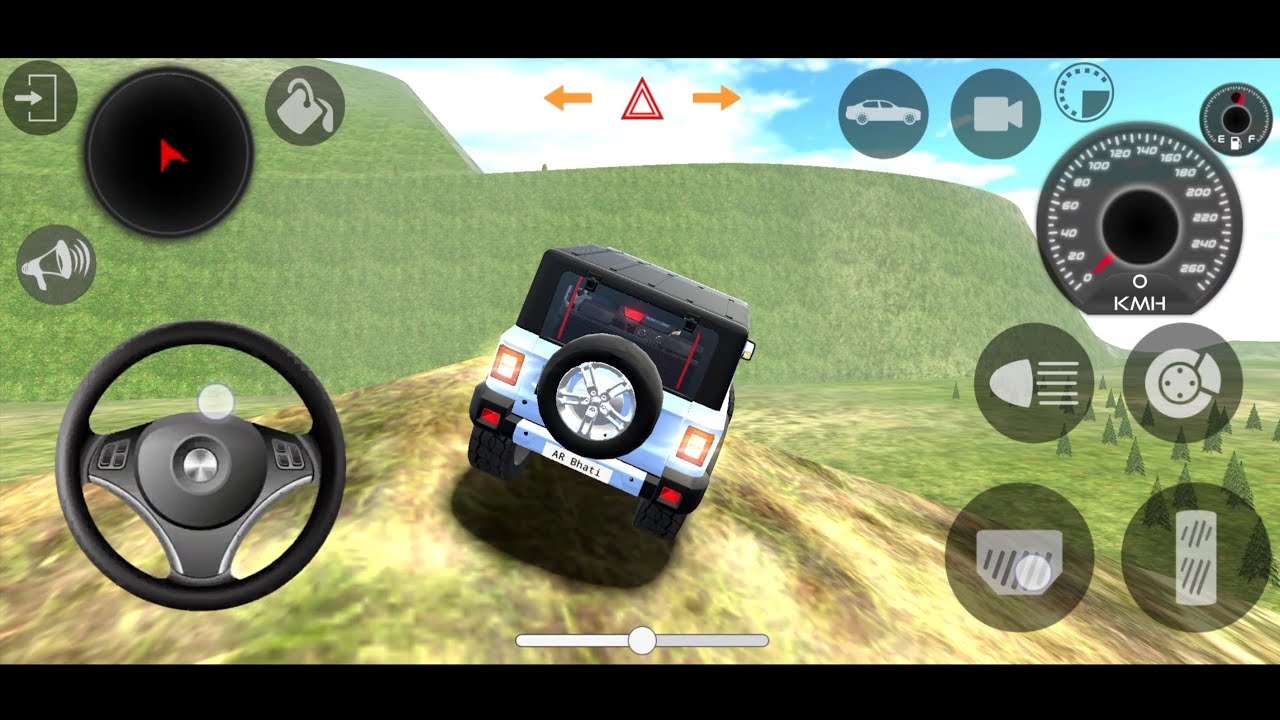 pink rod Thar Indian Cars Driving 3D 2024 || Indian Simulator 3D - YouTube