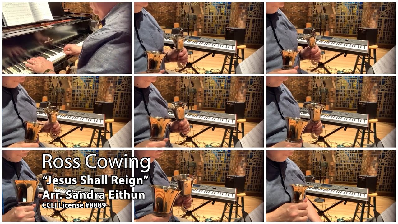 Ross Cowing shares the handbell piece "Jesus Shall Reign." - YouTube