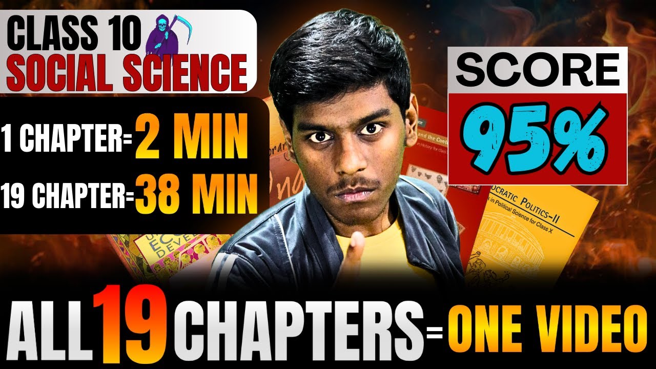 CBSE Class 10 SST | Complete Syllabus in One Video | All 19 Chapters ...