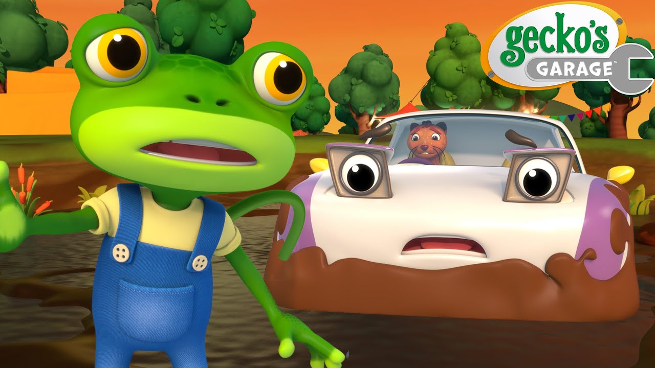 HELP! Car is Stuck In The Mud! 😖 | Gecko's Garage | Vehicle Repair ...