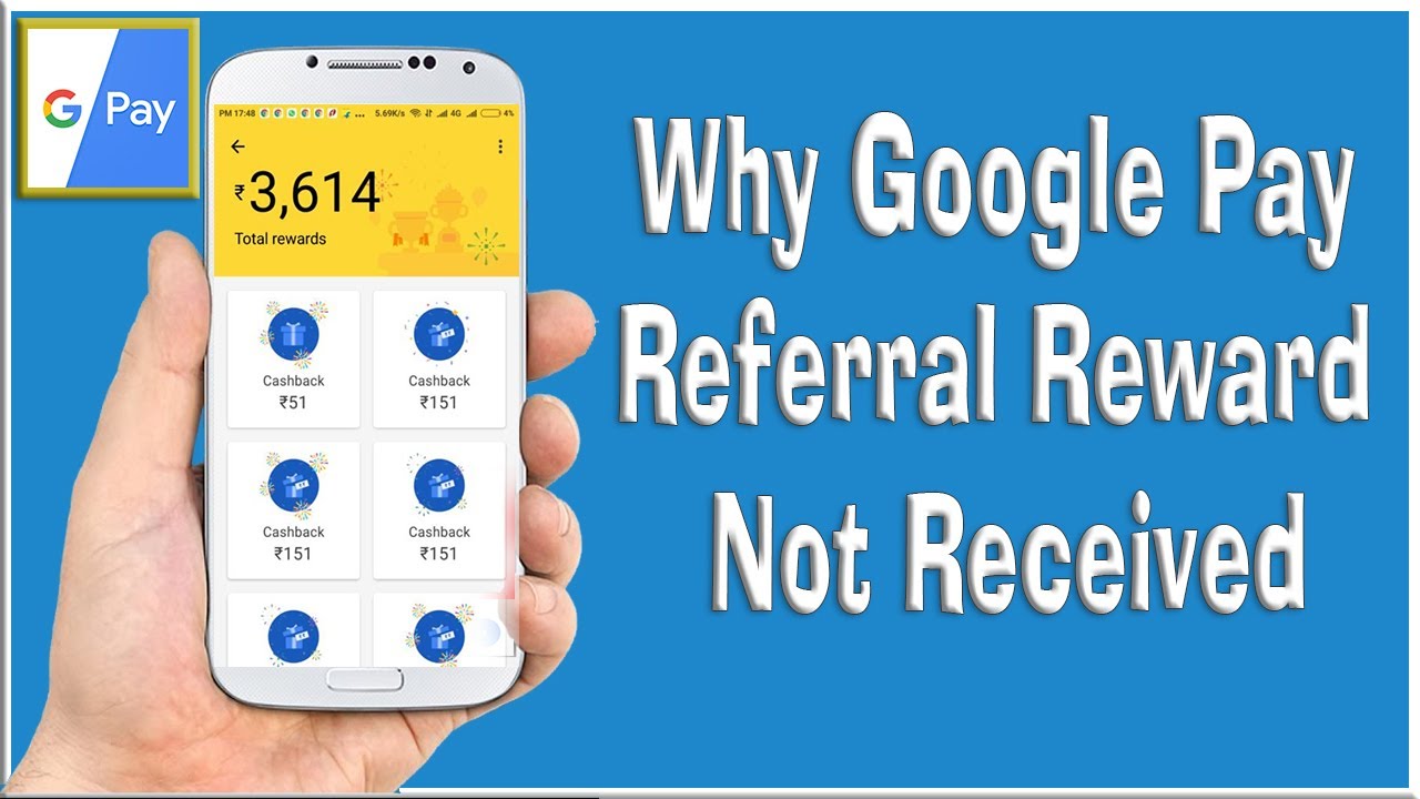 Why Google Pay Referral Reward Not Received - YouTube