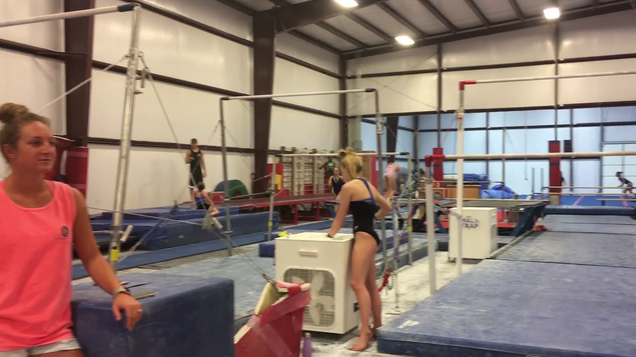 Training half-on pike off vault - YouTube