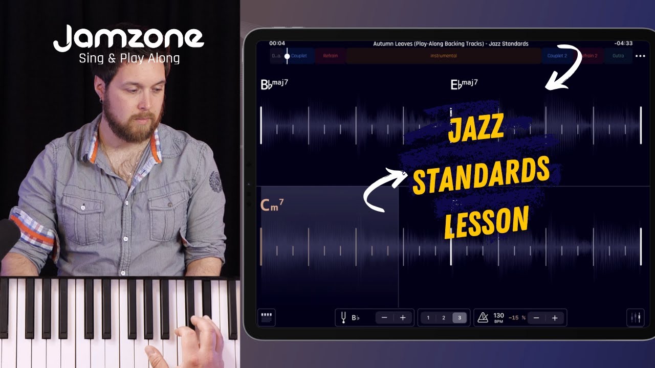 Autumn Leaves – Easy Jazz Piano Tutorial for Beginners Chords - Chordify