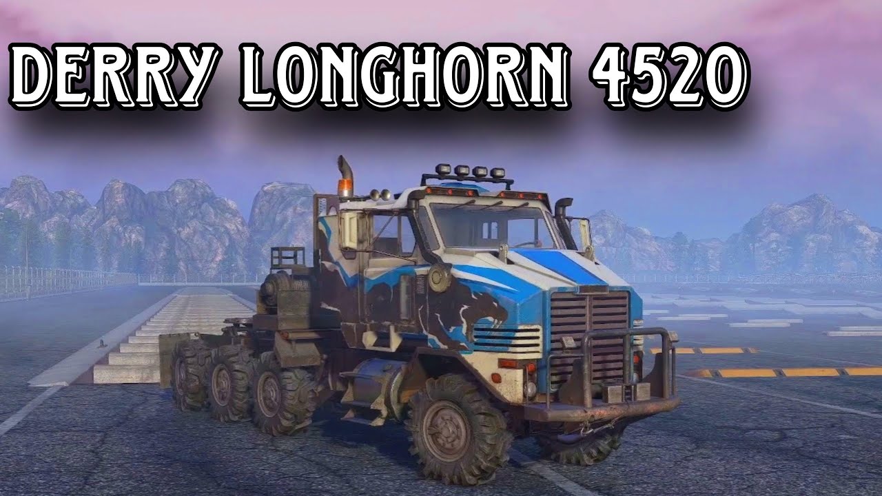 Derry Longhorn 4520 / Snowrunner / Автомобили из игр - YouTube