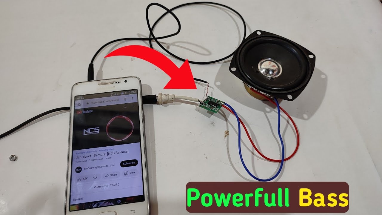 How to make amplifier at home .super Bass.Mini amplifier super bass ...