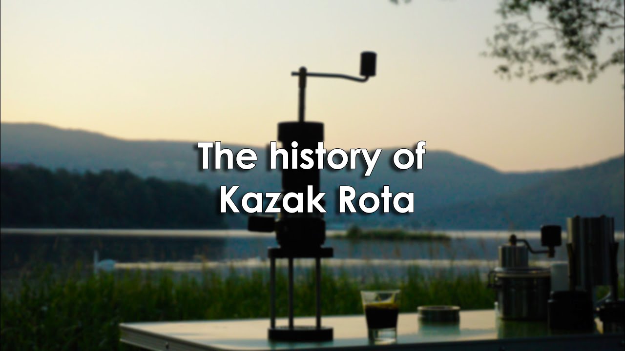 The history of the creation of manual coffee machine "Kazak Rota" - YouTube