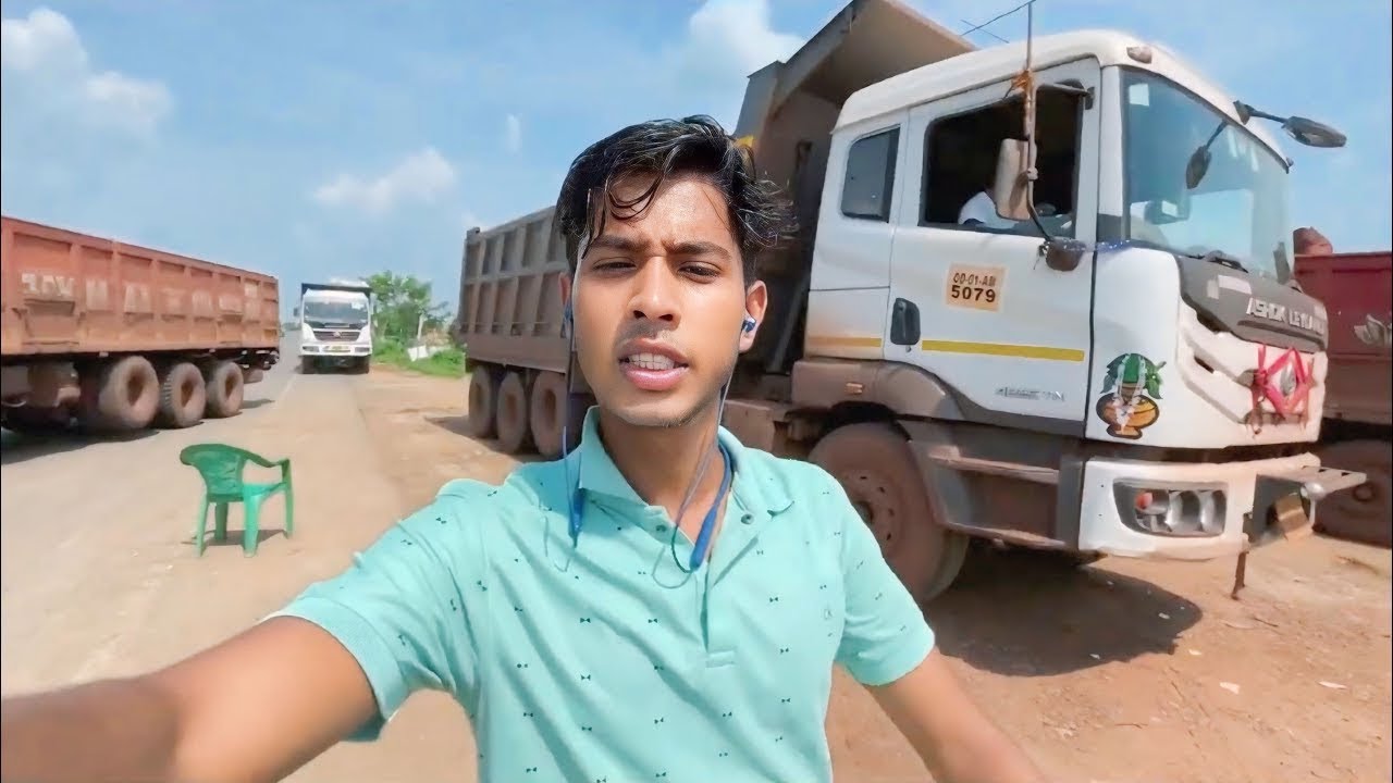 Tata Gadi Main First Time Duty 🚛 - YouTube