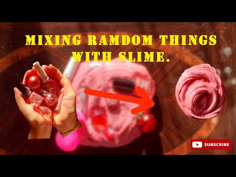 Mixing Random Stuff into Slime. | Slime - YouTube